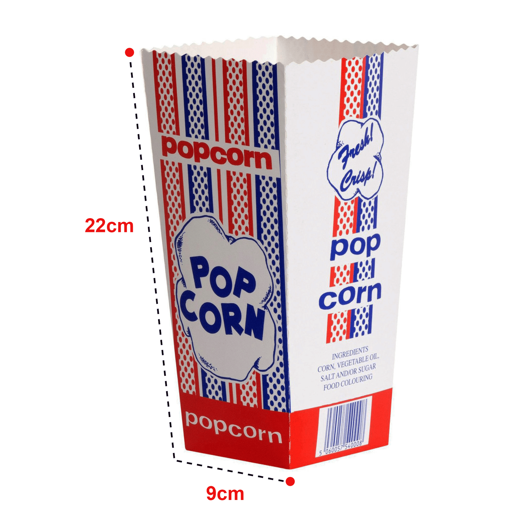 1.5oz Popcorn Scoop Boxes (Pack of 500)
