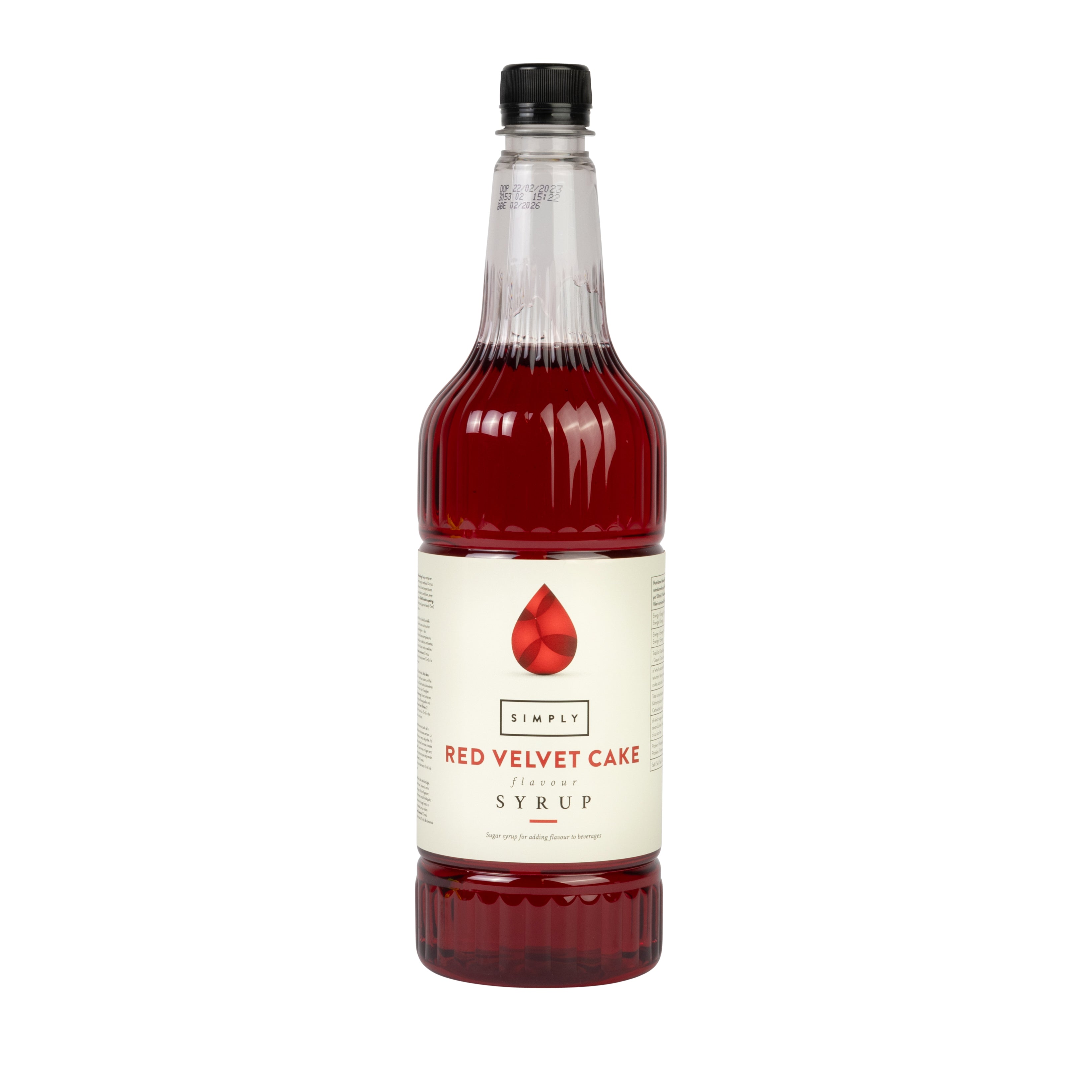 Simply Traditional Red Velvet Cake Syrups Iced Tea Syrup 1LTR