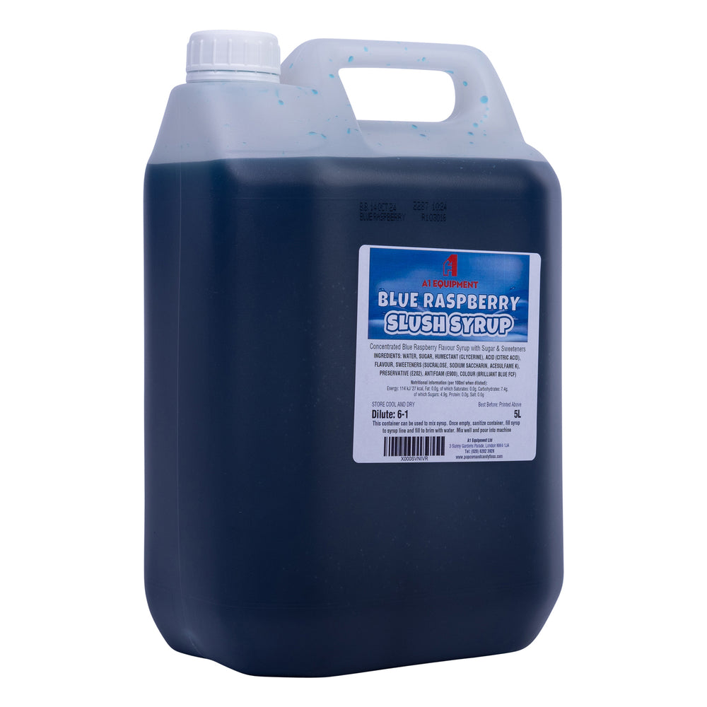 Blue Raspberry Slush Syrup 5L