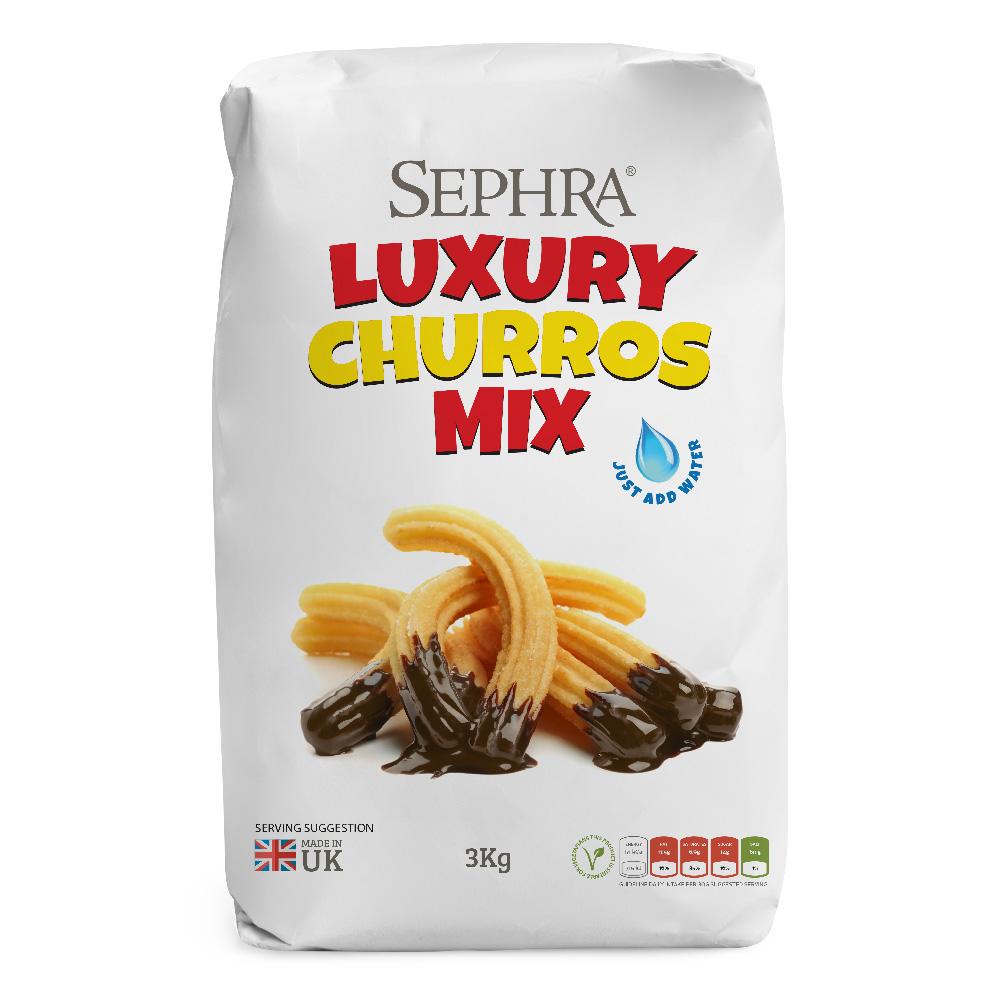 Sephra Luxury Churros Mix For Frying 3kg – A1 Equipment