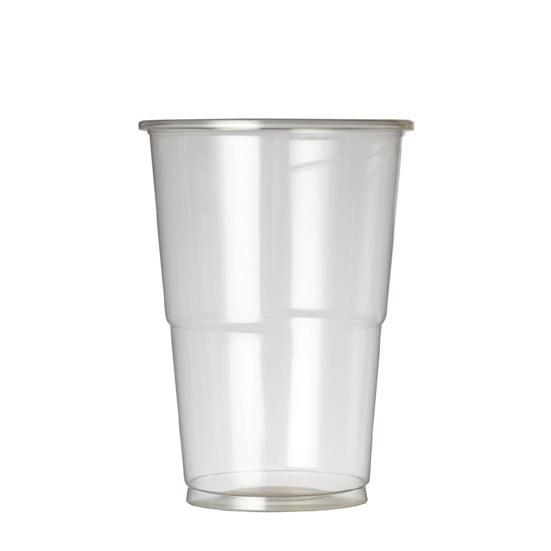 eGreen Premium Flexy-Glass Recyclable Half Pint To Brim UKCA CE Marked