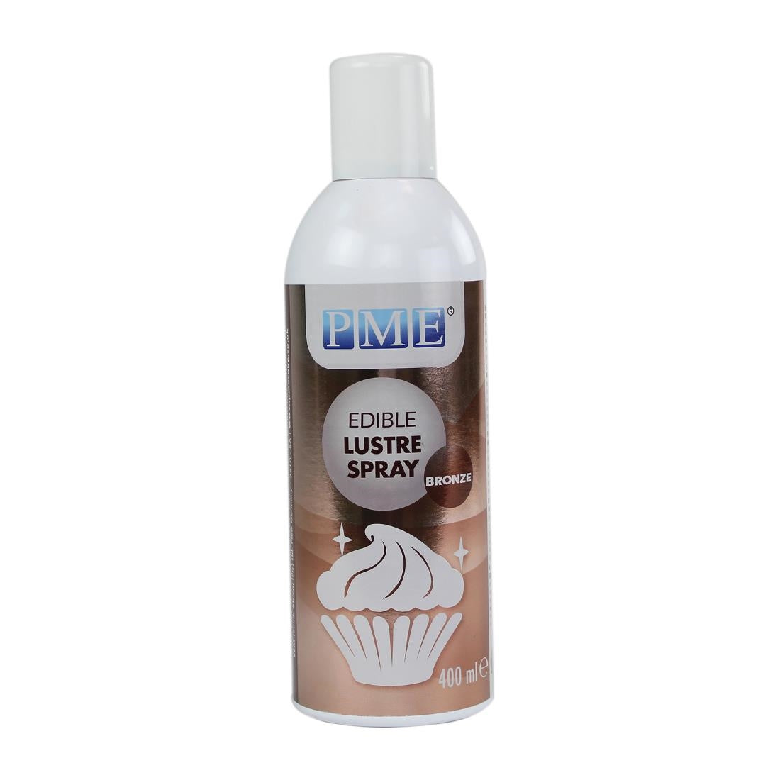 PME Edible Lustre Spray Bronze 400ml – A1 Equipment