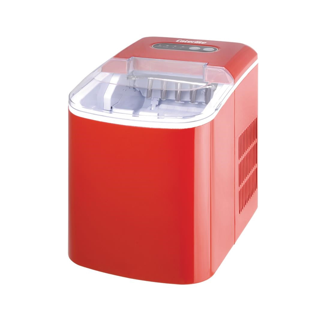 Caterlite Countertop Manual Fill Ice Machine Red – A1 Equipment