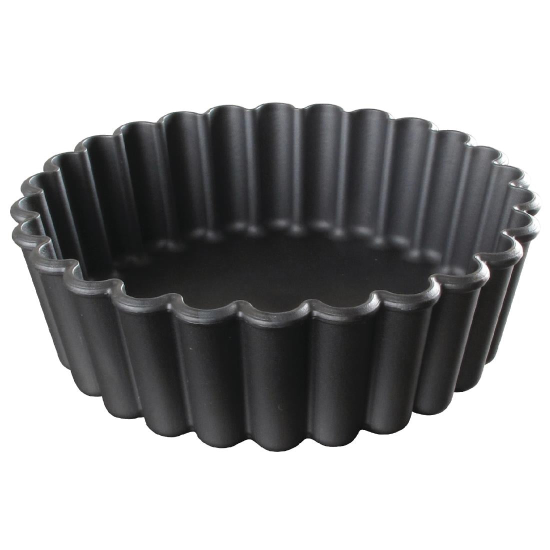 Matfer Bourgeat Exoglass Mini Pie Moulds Fluted 100mm PK of 12 – A1 ...
