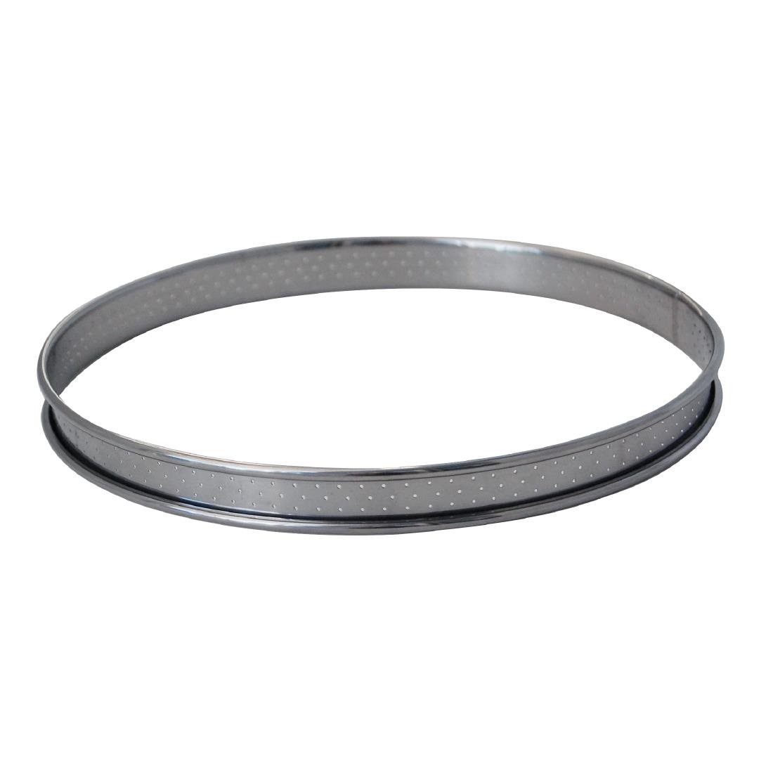 De Buyer Perforated Tart Ring Rolled Edge 80mm – A1 Equipment