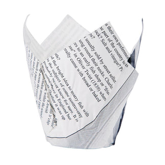 Chevler Grease-Resistant Paper Chip Crowns Newspaper Print PK of 1100 ...