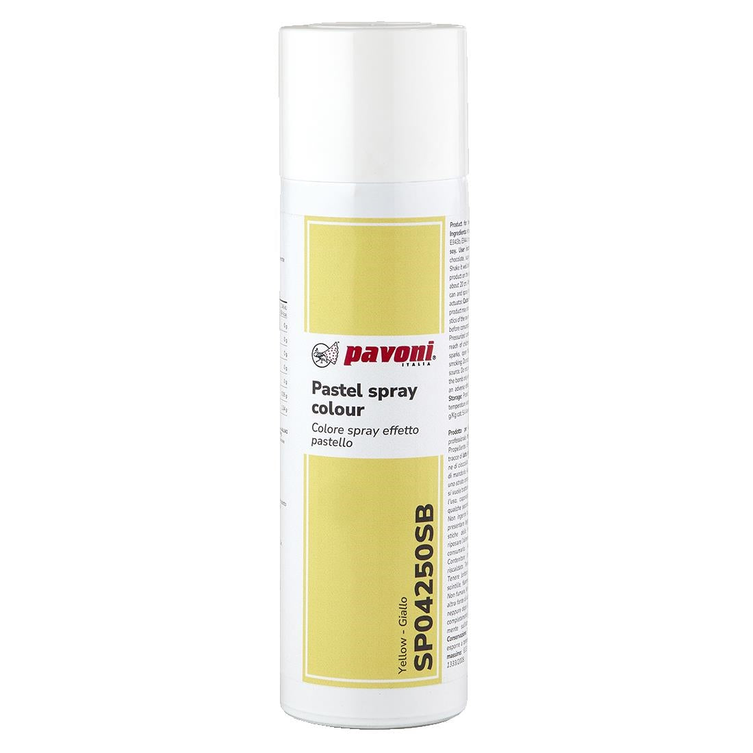 Pavoni Pastel Spray Yellow 250ml – A1 Equipment